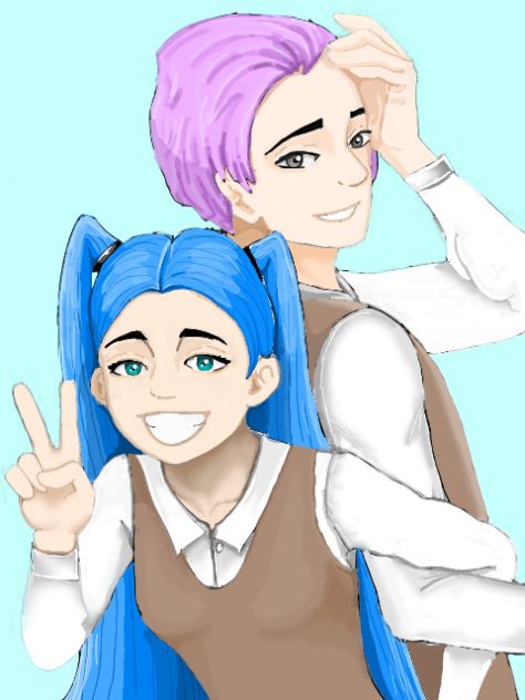 Sora Shimizu&Haruo Sugawara - ibisPaint