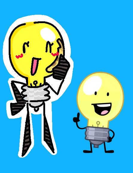 lightbulb from inanimate insanity - ibisPaint