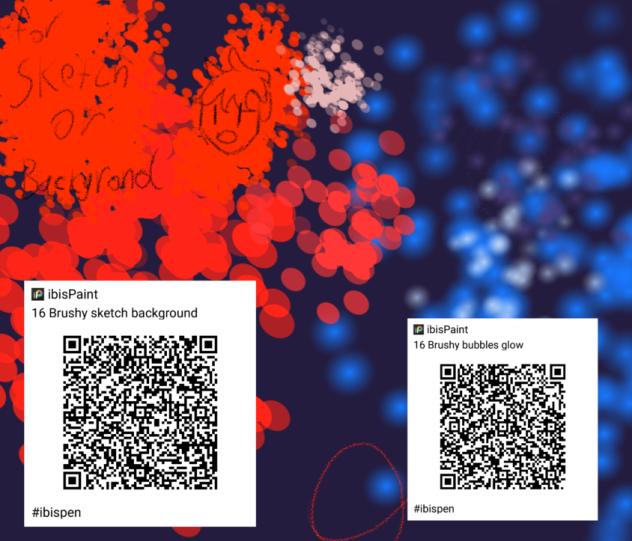 16 bubbles brushes - ibisPaint