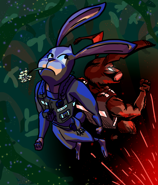 Fiver the Security Hare - ibisPaint