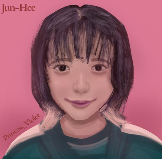 Jun-Hee (222) 플레이어 SQUID GAMES 준희 - ibisPaint