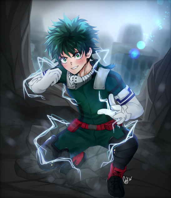 Deku!💚 - ibisPaint