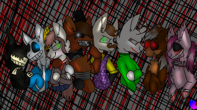 horror game friends 2(remake) - ibisPaint