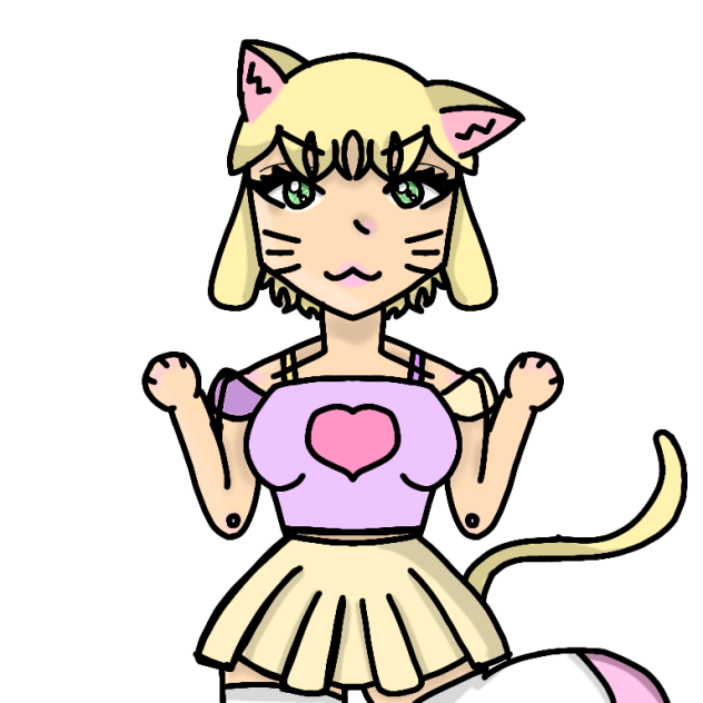 Cat oc - ibisPaint
