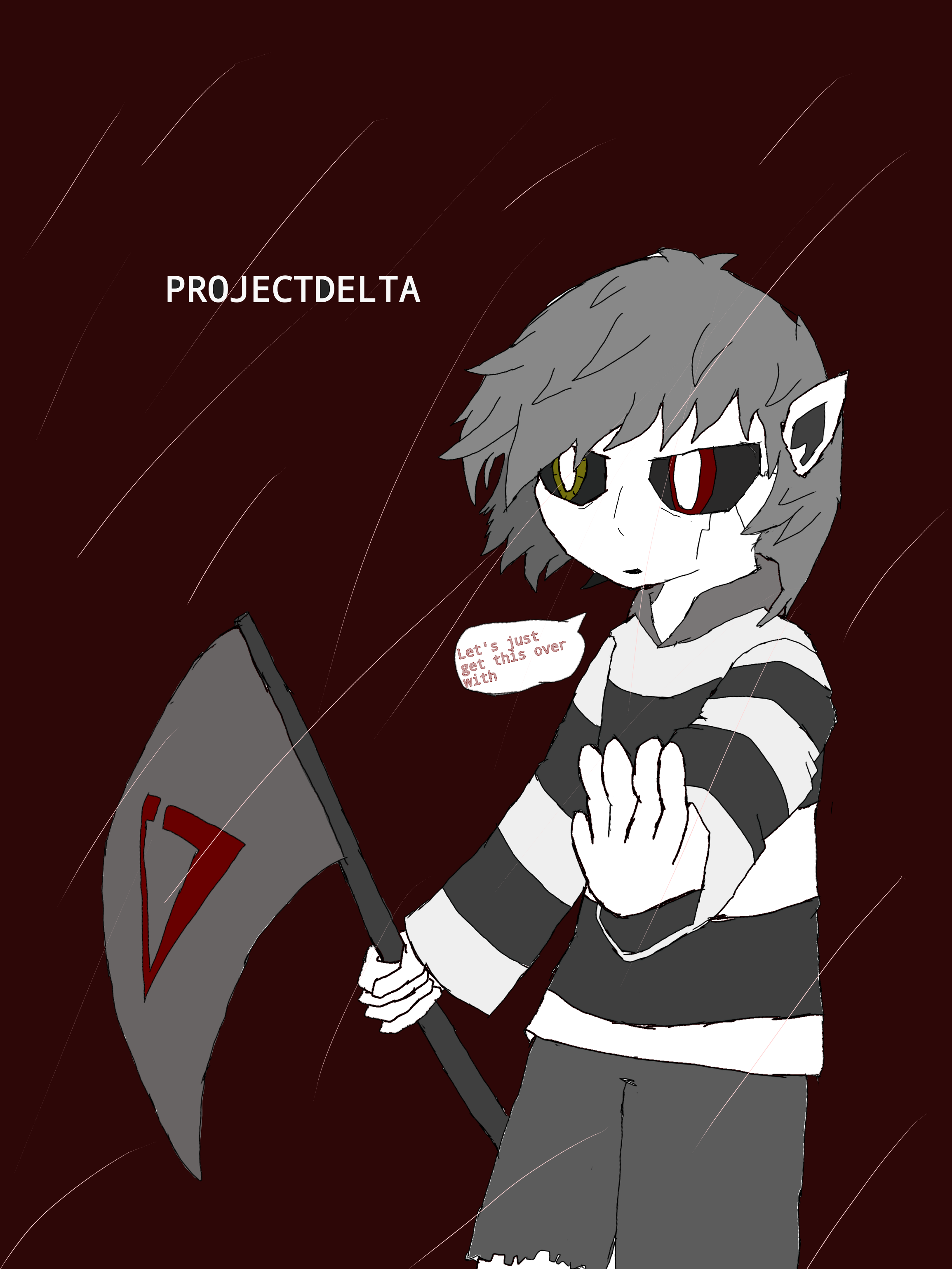 Project delta, the god of destruction - ibisPaint