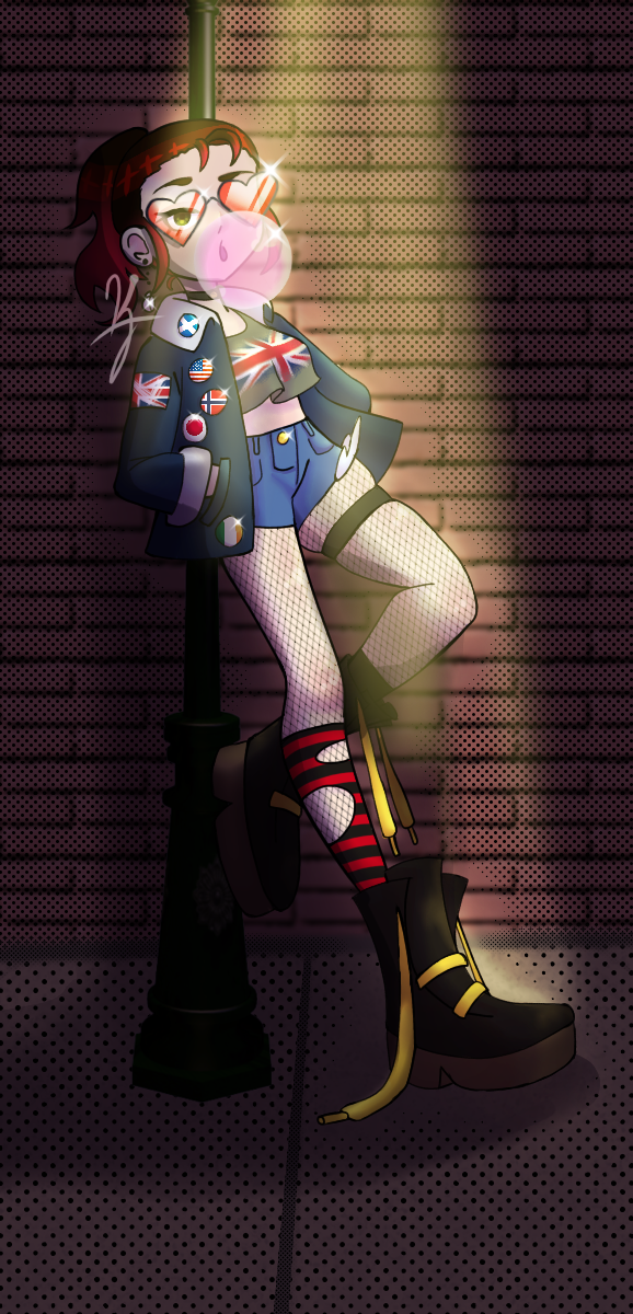 Punk Brit Kait - ibisPaint