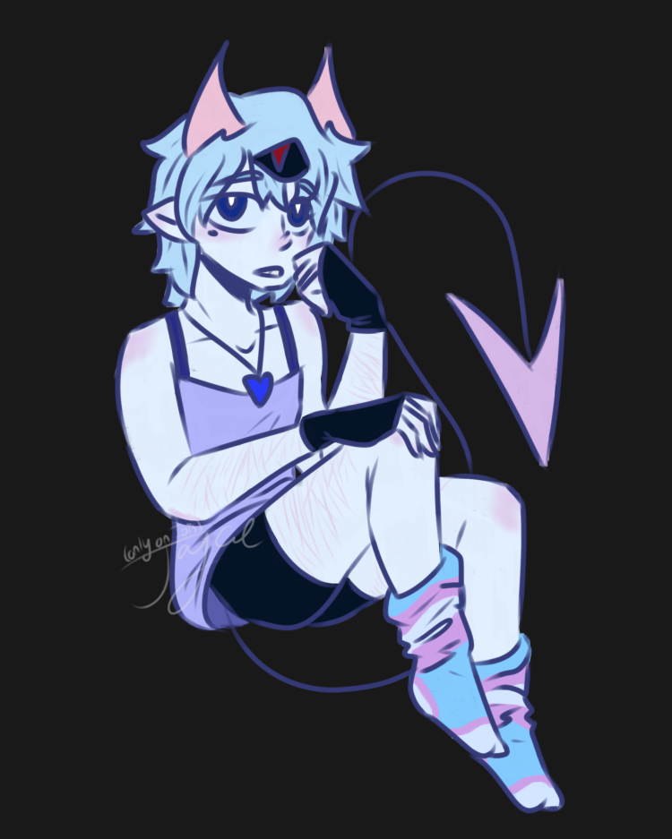 Asher DTIYS Wip - ibisPaint