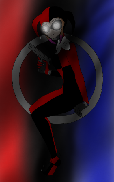 Rose as harley Quinn - ibisPaint