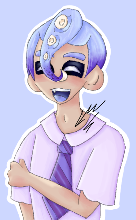 ugly octo thing - ibisPaint
