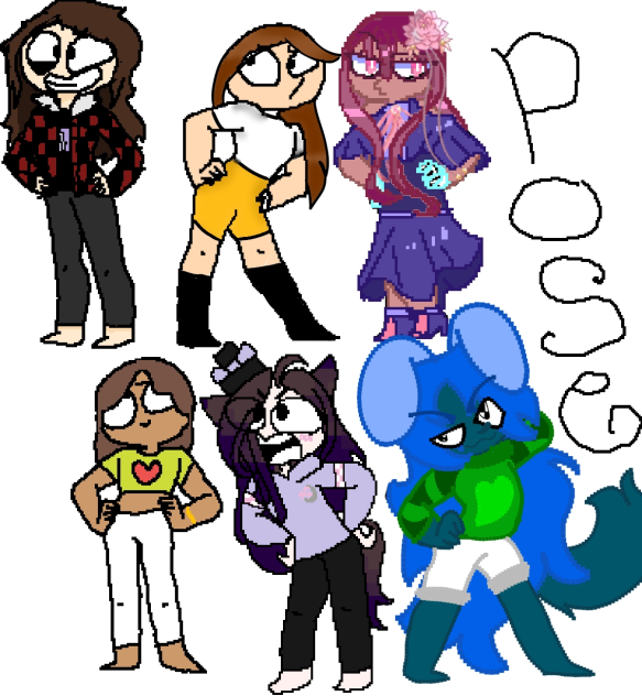 pixel collab! - ibisPaint
