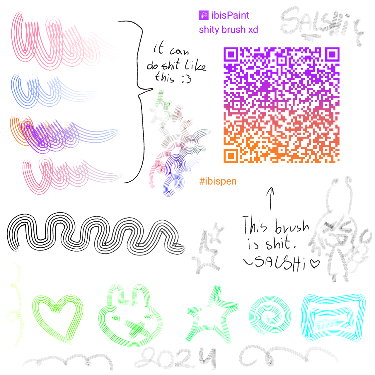 this brush is so ugly - ibisPaint