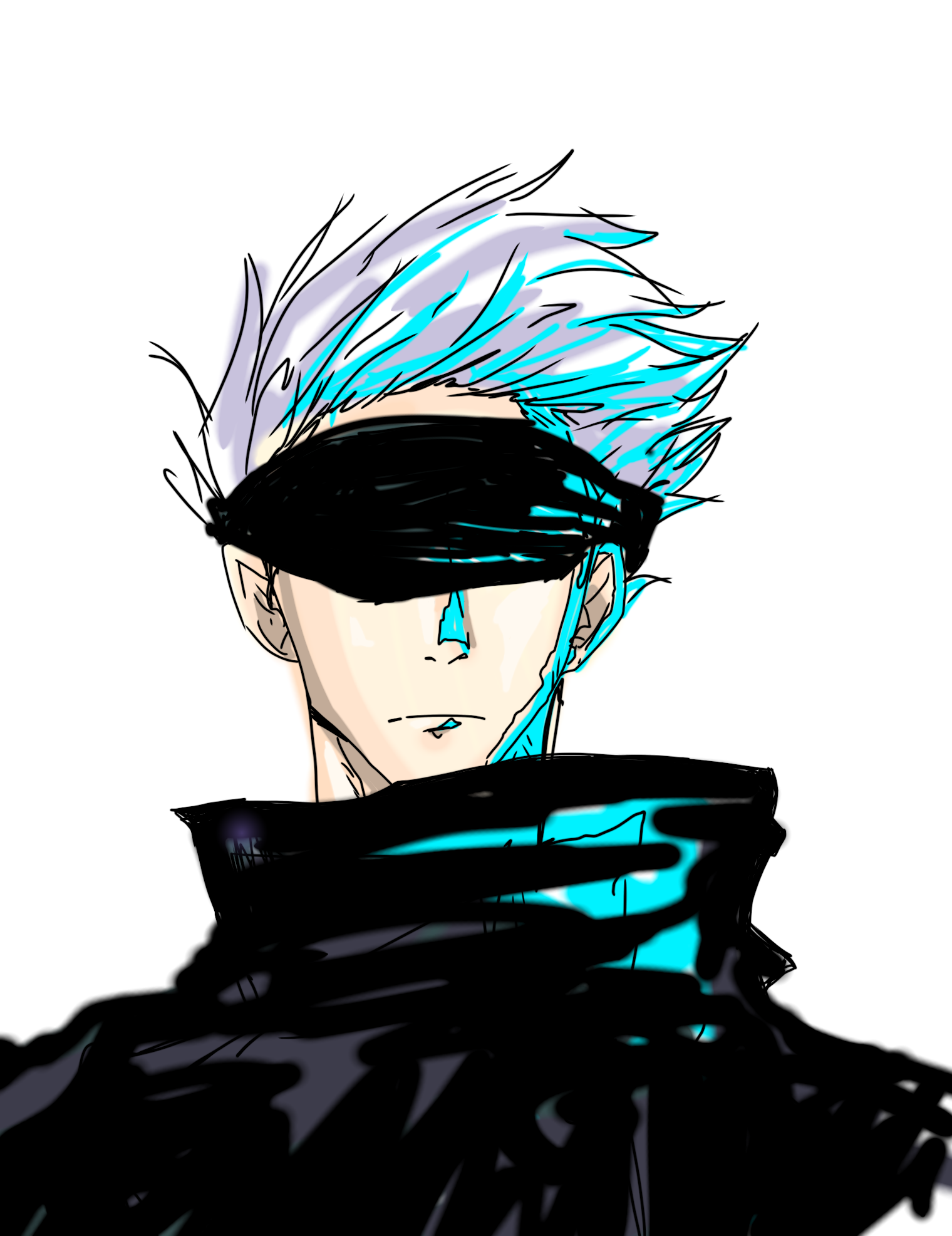 Satoru Gojo - ibisPaint