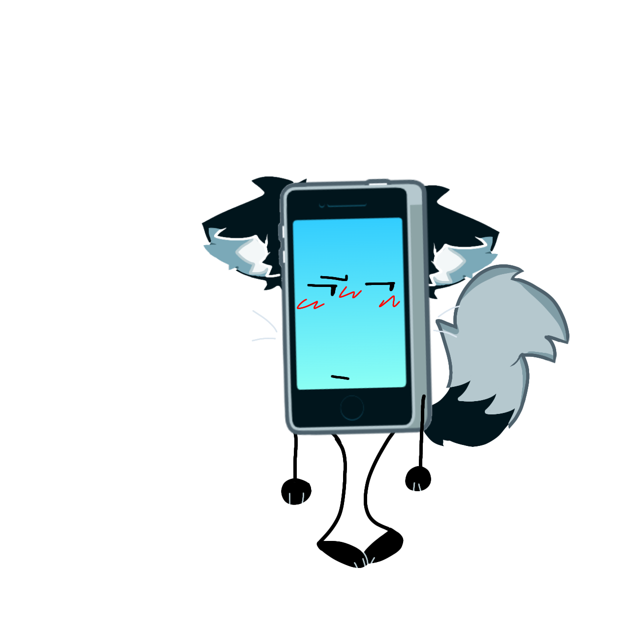 mephone4 butt a gay furry - ibisPaint