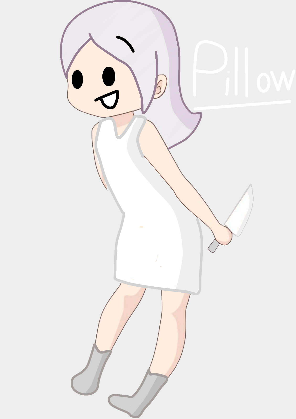 🤍 Bfdi Pillow as human 🤍 - ibisPaint