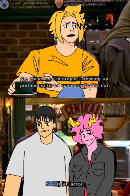 friends meet my hero academia - ibisPaint