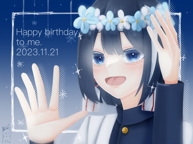Happy birthday to me 2023 - ibisPaint