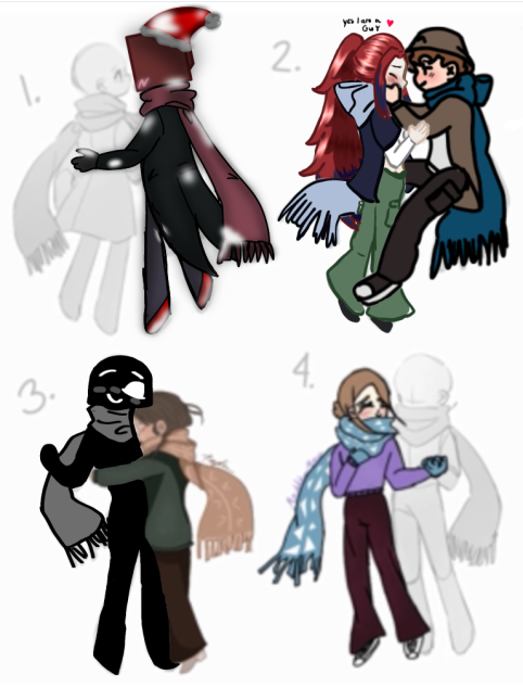 Scarf collab - ibisPaint