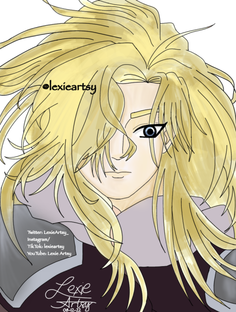 Fan Art of Nakago from “Fushigi Yuugi” - ibisPaint