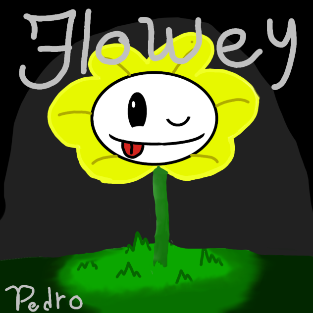 Flowey speedpaint undertale - ibisPaint