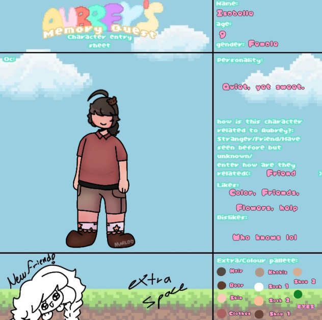 Aubrey's Memory Quest! - ibisPaint