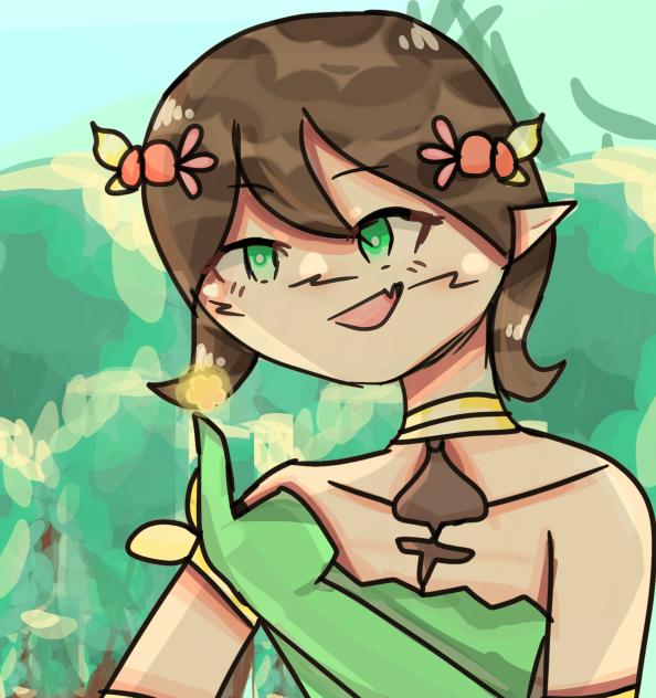 Mara’s new powers - ibisPaint