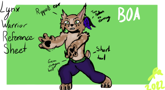 Boa Reference Sheet - ibisPaint