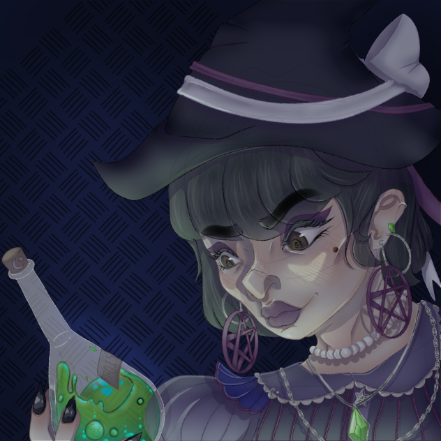 Fashionable Witch - ibisPaint