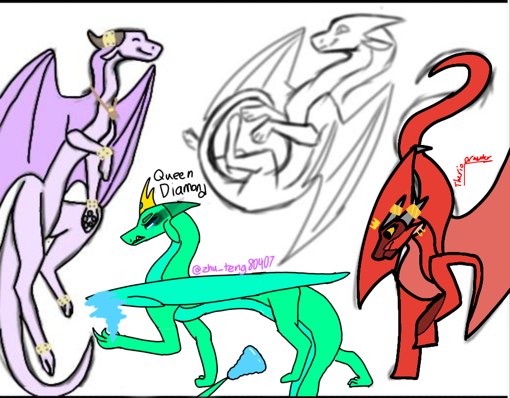 Queen Gemstone collab - ibisPaint