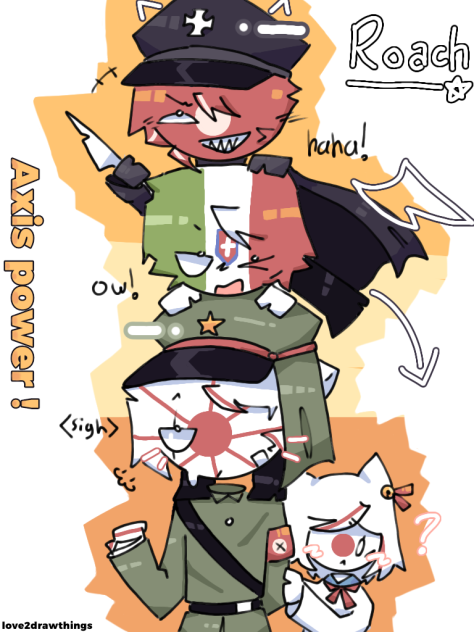 Axis!! 🇩🇪🇮🇹🇯🇵 - ibisPaint