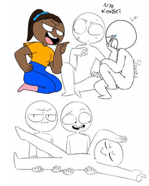 Trio collab - ibisPaint