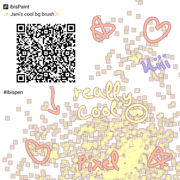 My cool bg brush! - ibisPaint