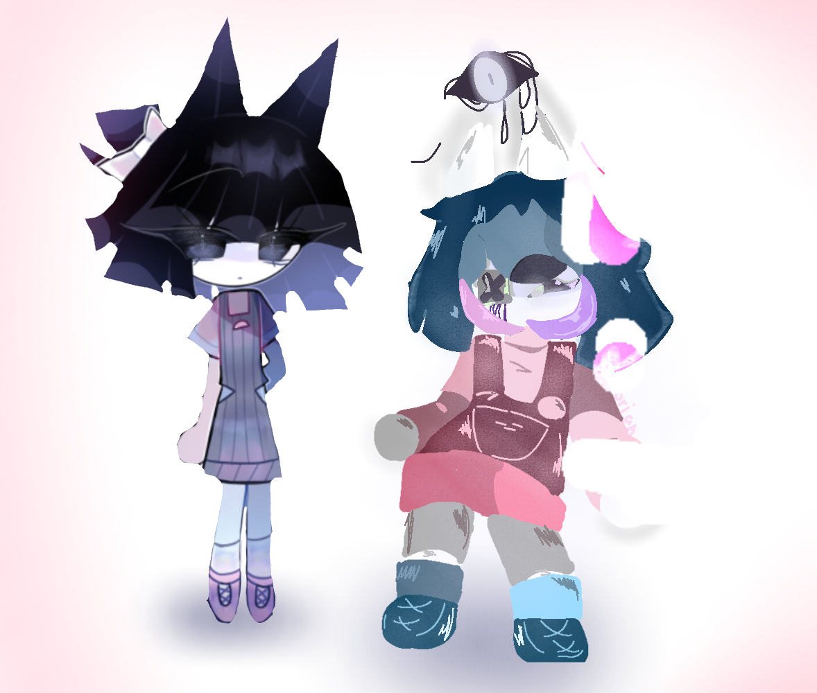 @tracy ho and my oc - ibisPaint