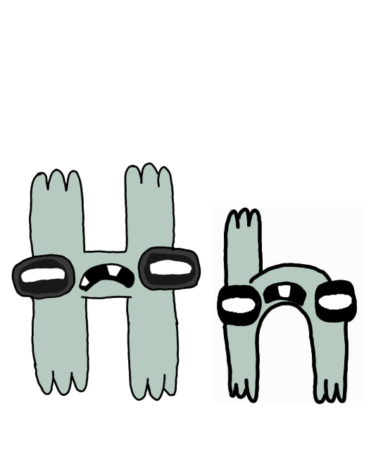 H alphabet lore - ibisPaint