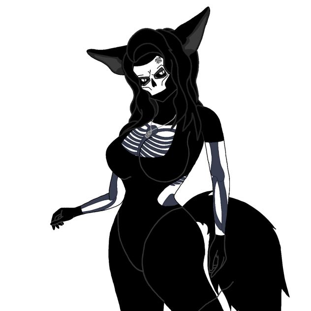 Redrawing my OC R1-Screech (fem vers) - ibisPaint