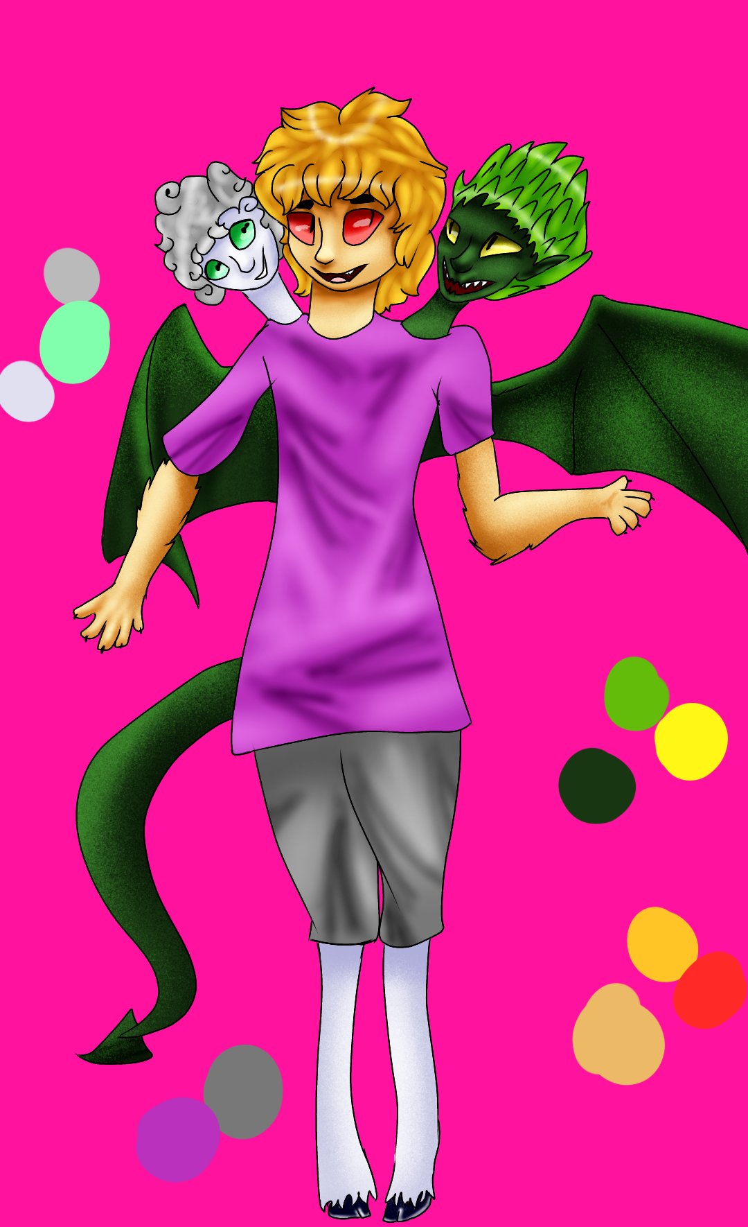 Zootopia OC Draco, Leo, Cap - ibisPaint