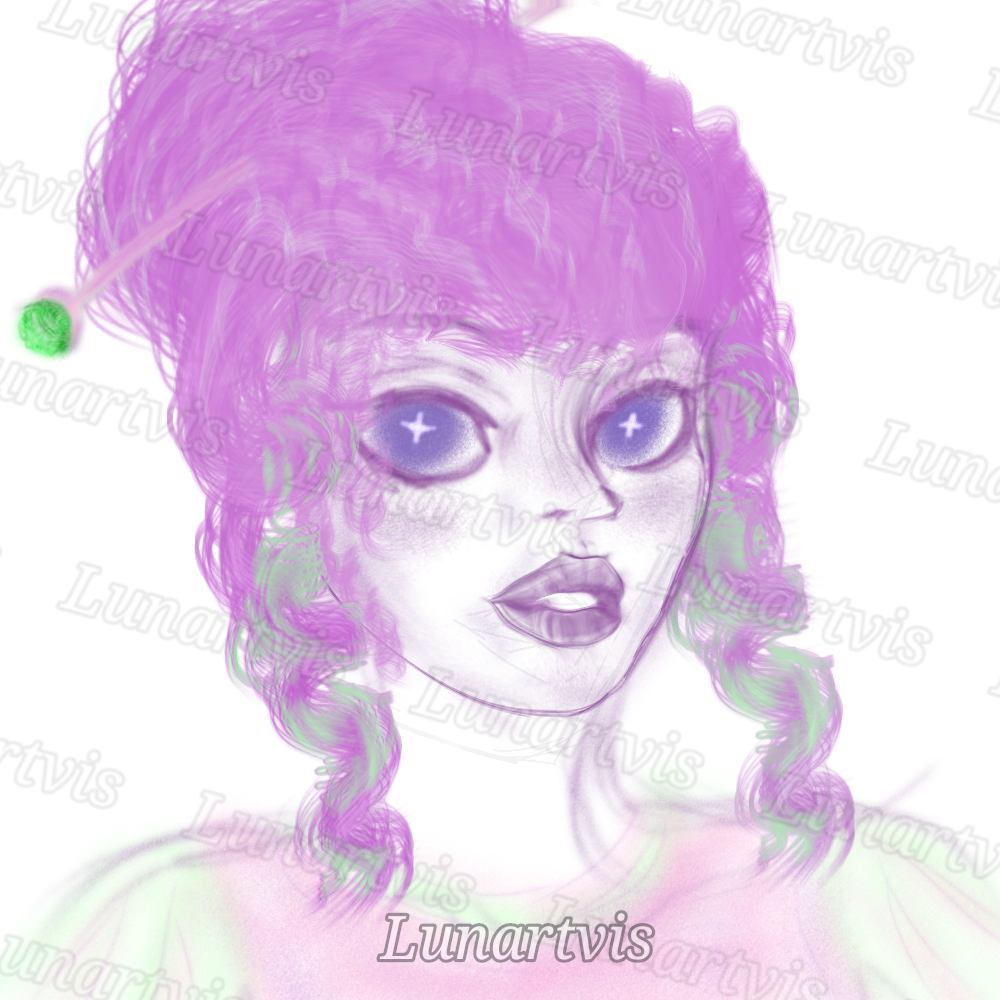 weirdo lady - ibisPaint