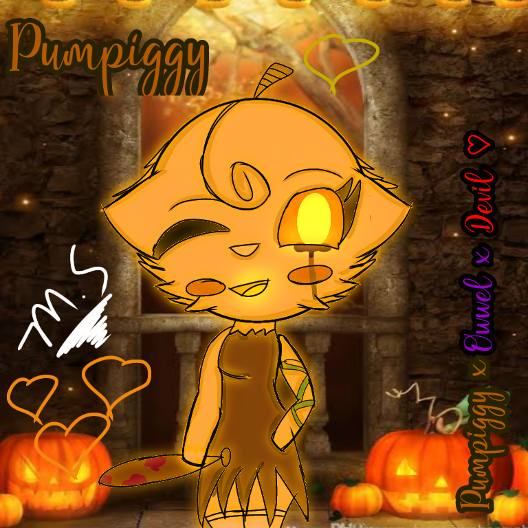 (Speed edit)💛Pumpiggy💛 - ibisPaint