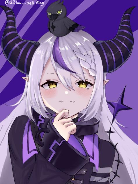 la+ darkness hololive - ibisPaint