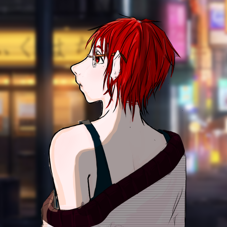 Late night - ibisPaint