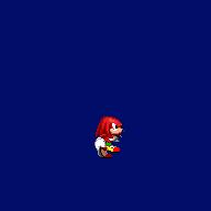Knuckles (Sonic 1) walk sprite - ibisPaint
