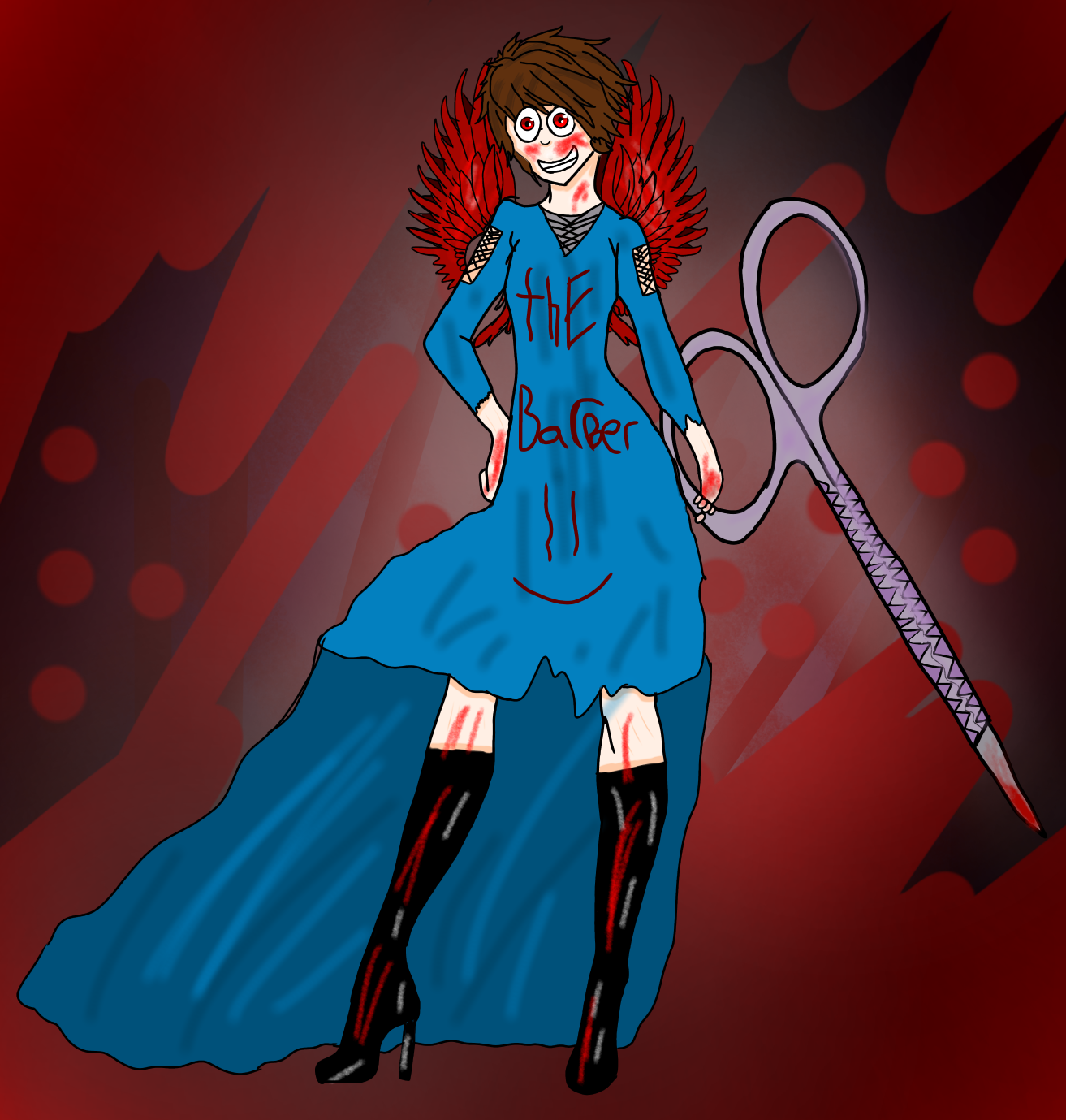 My New Creepypasta - ibisPaint