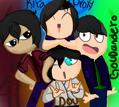 mis nuevos amigos - ibisPaint