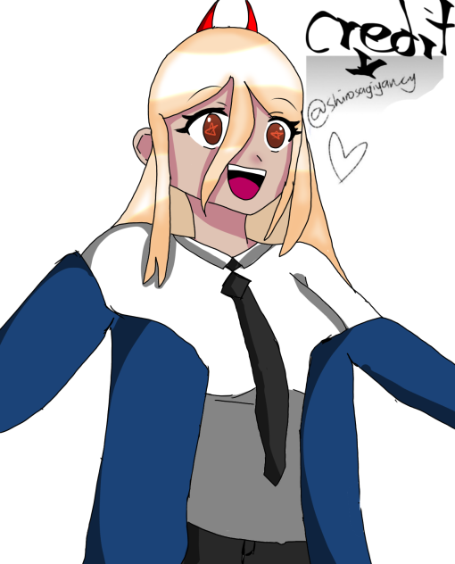 power again from chainsawman - ibisPaint