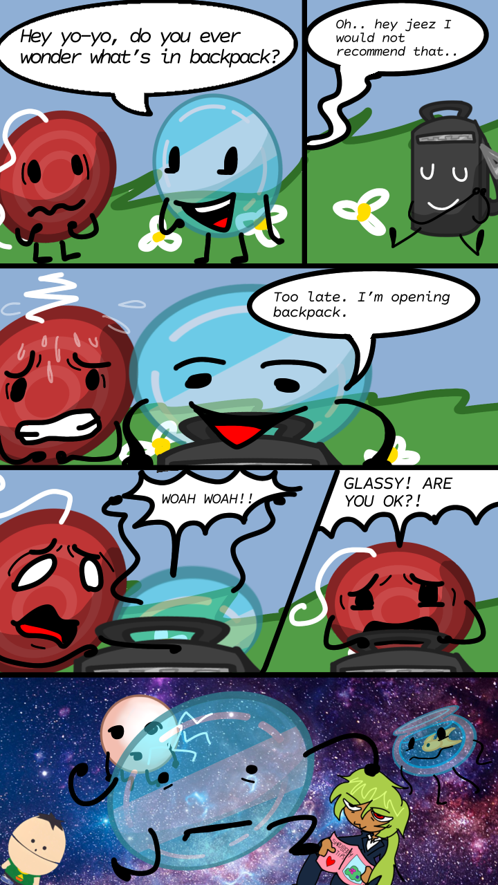 Glassy into the objectverse - ibisPaint