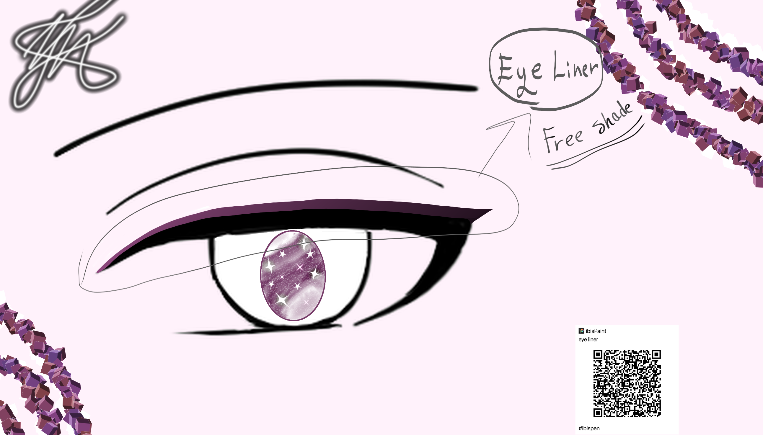 EYE LINER - ibisPaint
