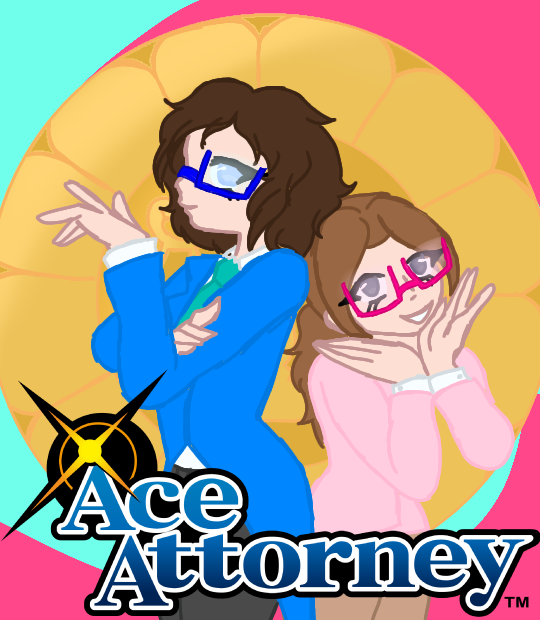 Sophia Patyk And Alexandra Ace Attorney - ibisPaint