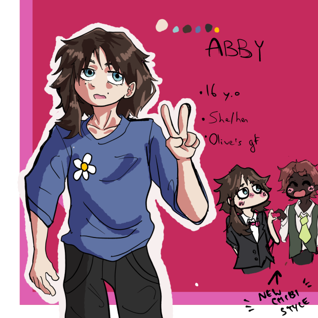 Simple Abby Ref - ibisPaint
