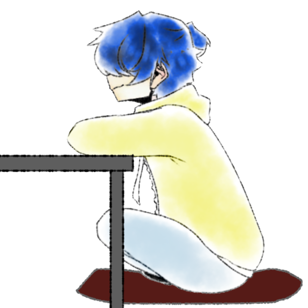 yellow and blue - ibisPaint
