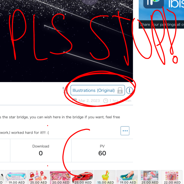 Whoever you are, pls stop doing this!!! - ibisPaint