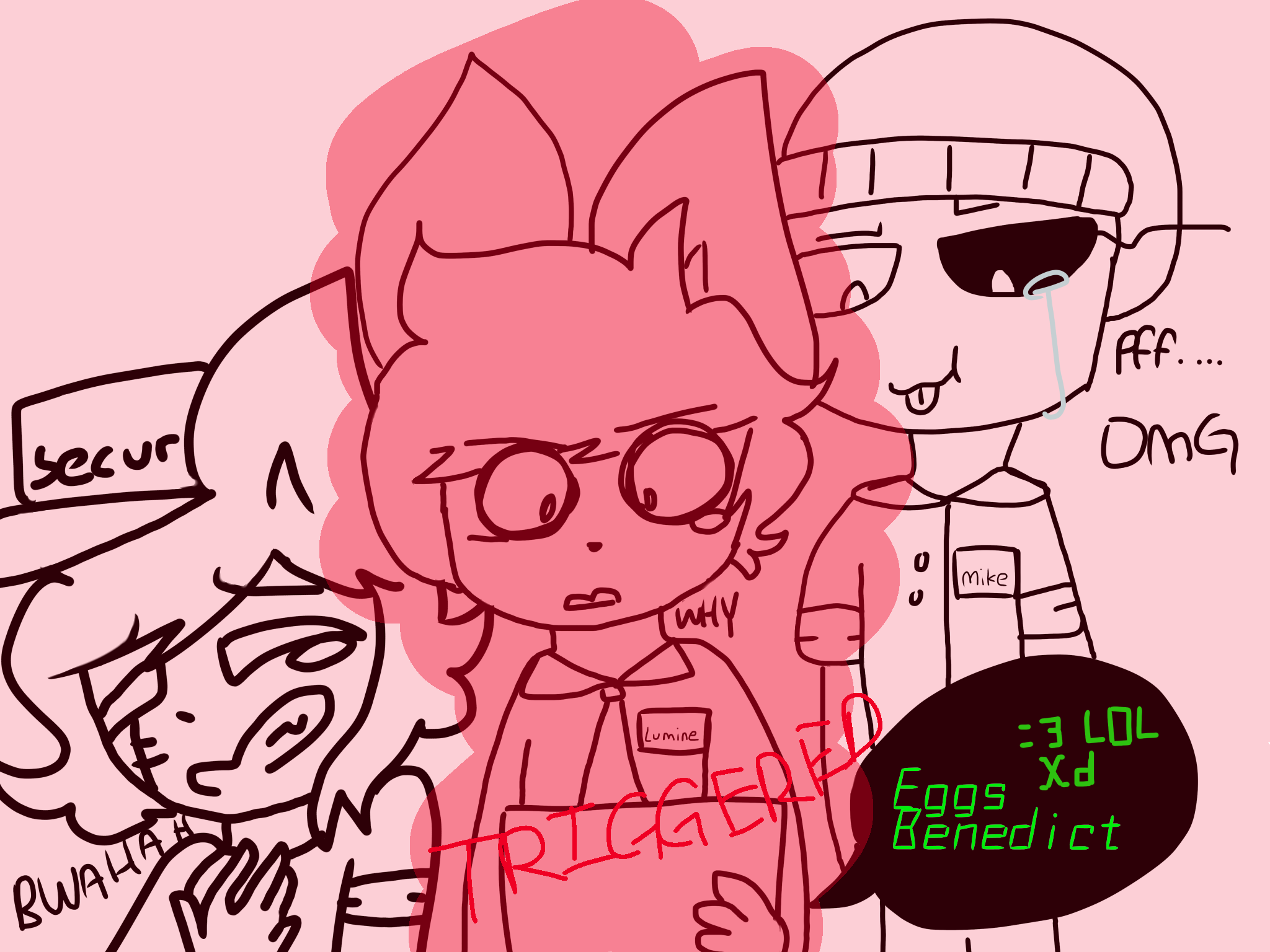 Gift 4 Lumine! (Aka Eggs Benedict ) - ibisPaint